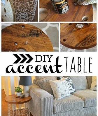 DIY Accent Table – Tip Junkie